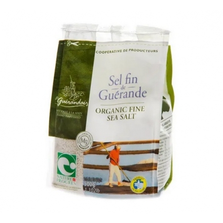 Vente de Sel de Guérande IGP 500G